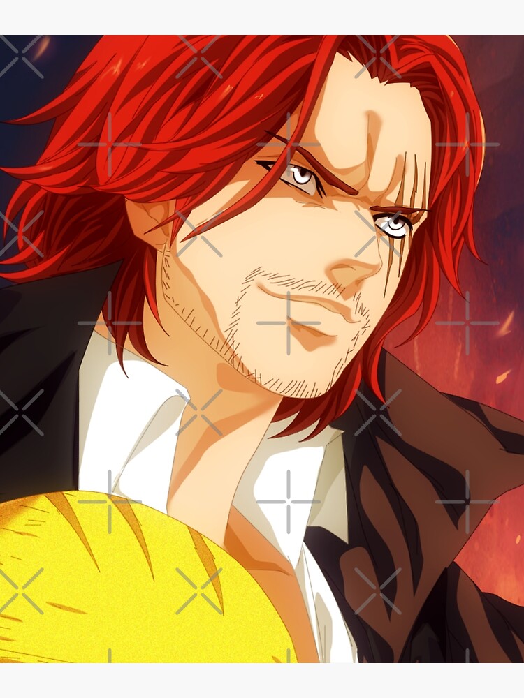 "Akagami Shanks One Piece " Poster for Sale by MoEl-Art | Redbubble