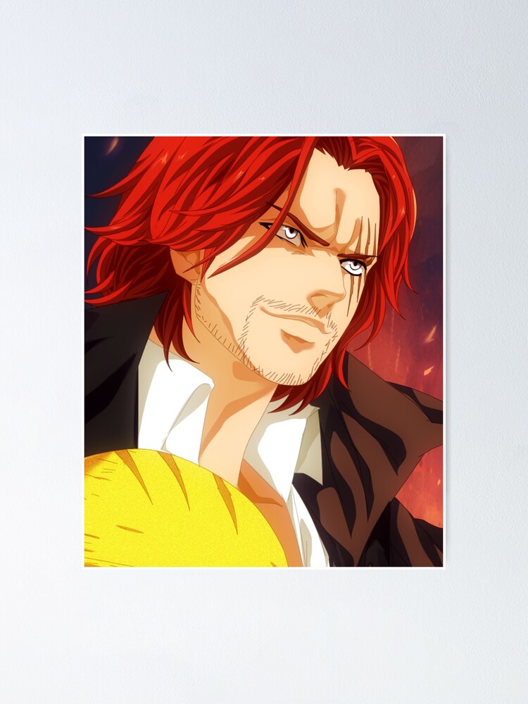 "Akagami Shanks One Piece " Poster for Sale by MoEl-Art | Redbubble