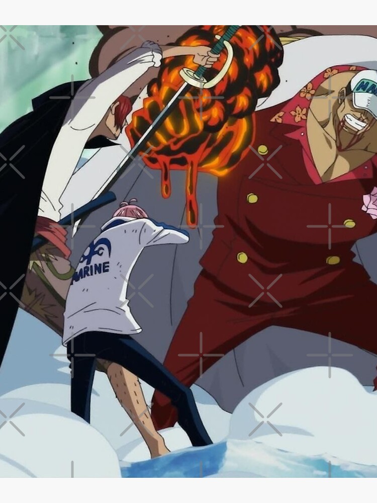 " Shanks save Koby | One Piece" Sticker for Sale by MoEl-Art | Redbubble