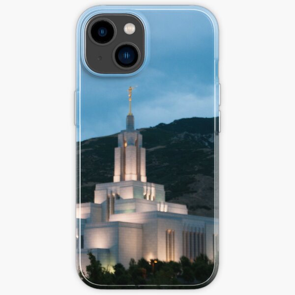 "Draper LDS Temple" iPhone Case for Sale by photoforyou | Redbubble