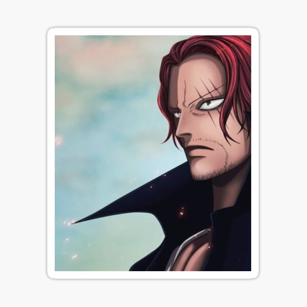 " Akagami Shanks | One Piece " Sticker for Sale by MoEl-Art | Redbubble