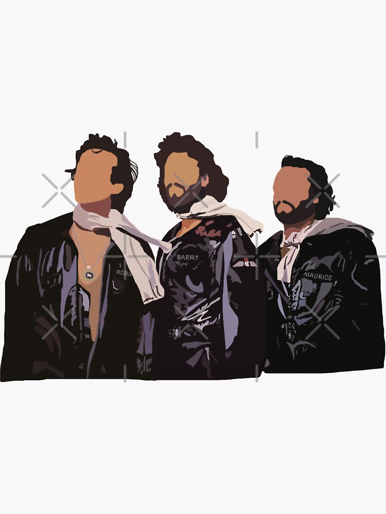 "Bee Gees, Children of the World" Sticker for Sale by artbysford ...