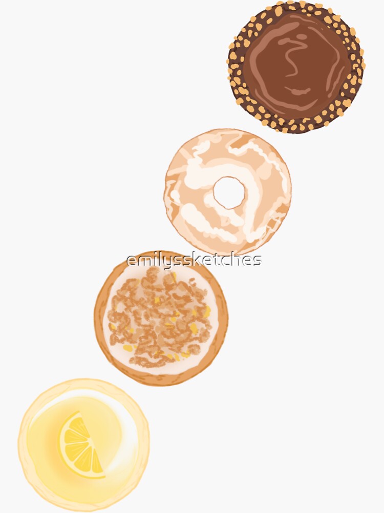 "crumbl cookies of the week v2" Sticker for Sale by emilyssketches ...