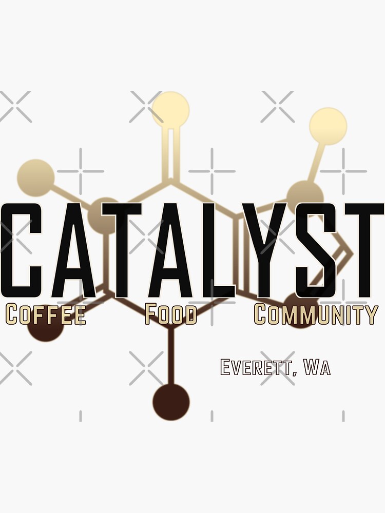 "Catalyst Logo" Sticker for Sale by CatalystCafeWa | Redbubble