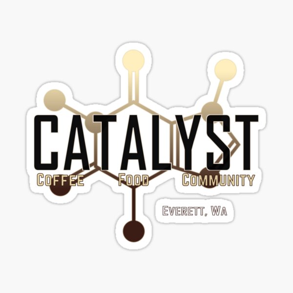 "Catalyst Logo" Sticker for Sale by CatalystCafeWa | Redbubble