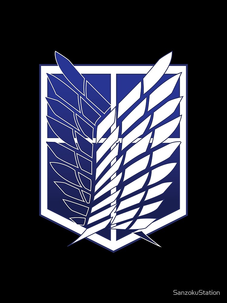 "Wings Of Freedom Gradient Logo" Poster for Sale by SanzokuStation ...