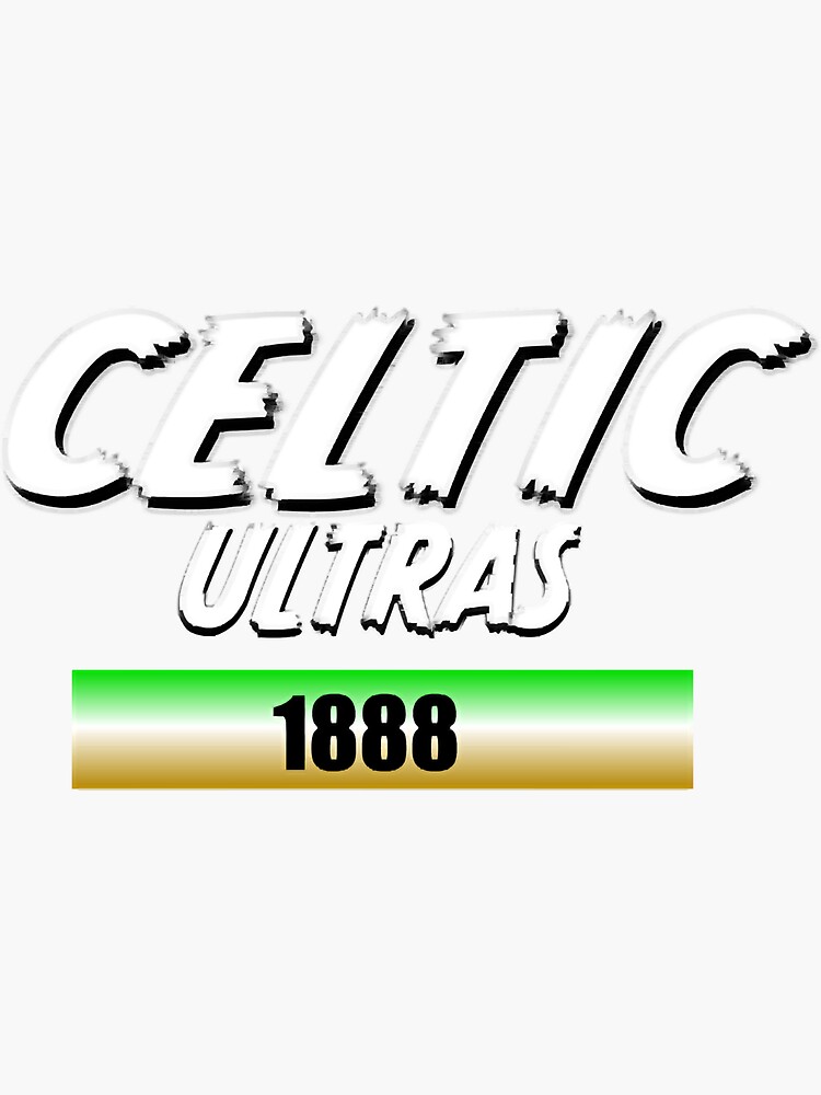 "Celtic Ultras Classic T-Shirt" Sticker for Sale by widespreng303 ...