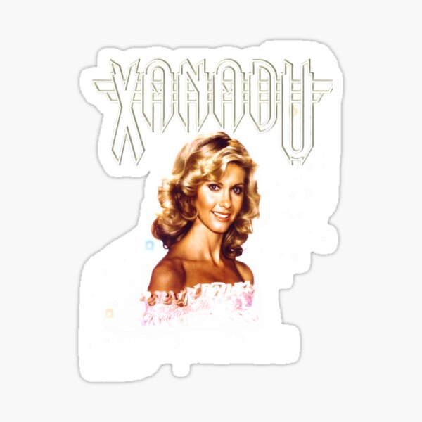 "Olivia Newton-John - Xanadu - Million Lights Dancing" Sticker for Sale ...