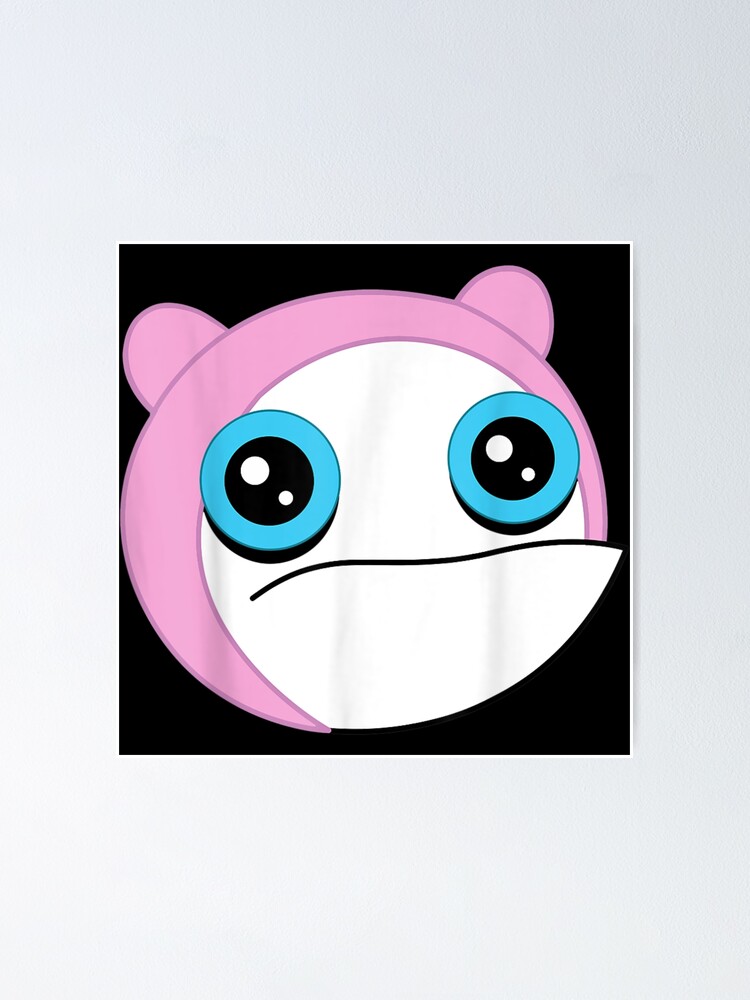 "Large Meap Face" Poster for Sale by KarElizabeth | Redbubble