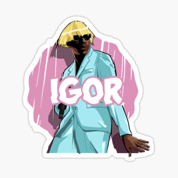 "IGOR Tyler.The Creator - " Sticker for Sale by YashitaFawzi | Redbubble