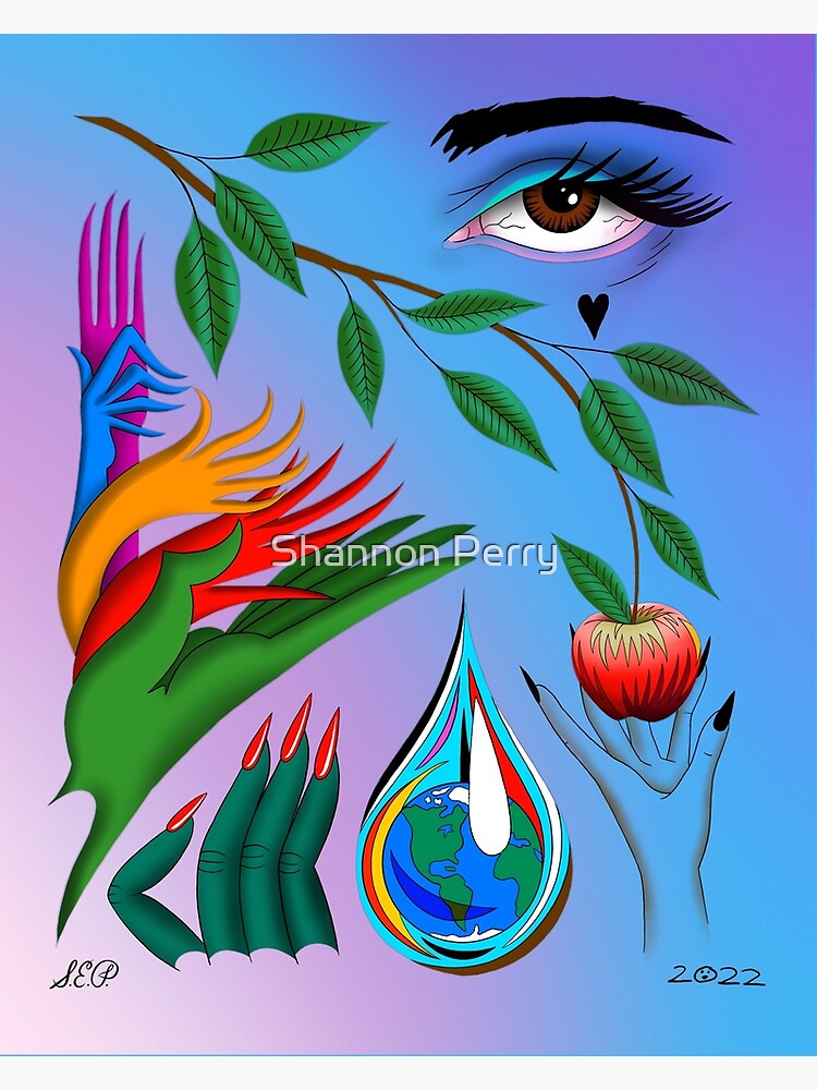 "Apple Eye Flash Sheet" Poster for Sale by ShannonEPerry | Redbubble