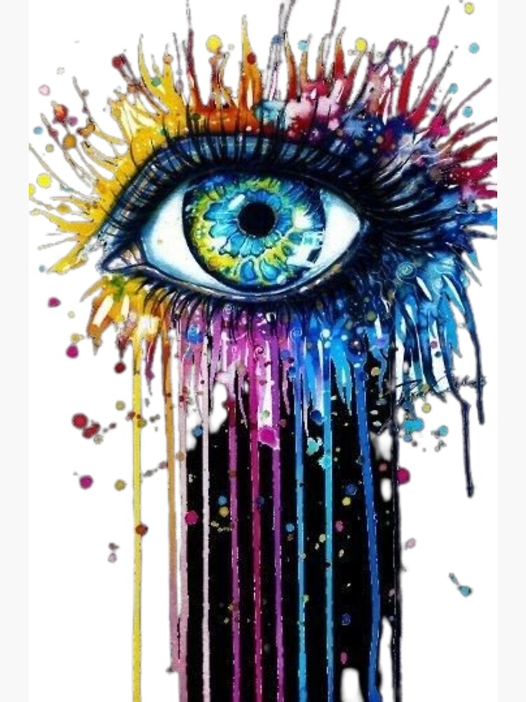 "Eye color art " Poster for Sale by MSsolanki | Redbubble