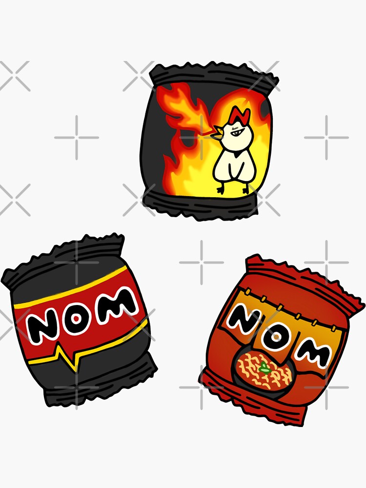 "Ramen Variety Pack" Sticker for Sale by koodoodles | Redbubble