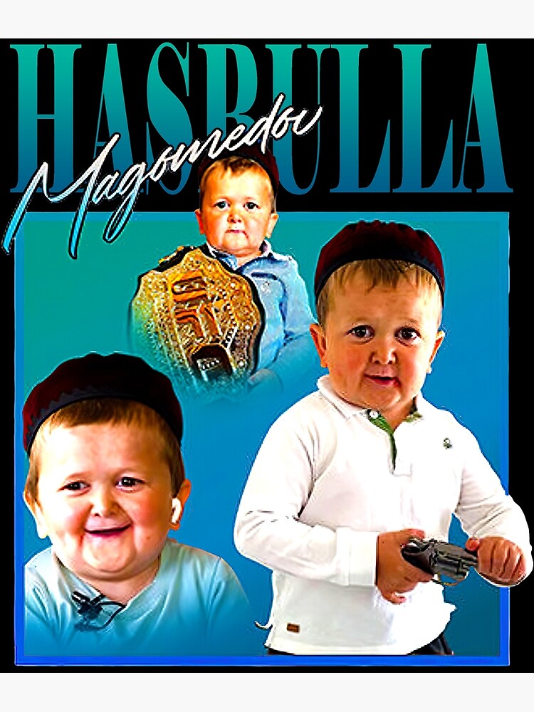 "Hasbulla-Magomedov-Homage" Art Print for Sale by SumMeyer | Redbubble