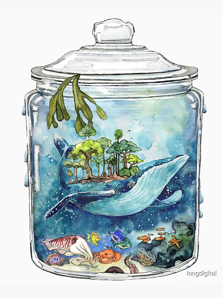 "Jar Of Under The Sea Animals World In Jar 2022" Poster for Sale by ...