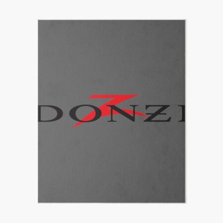 "Donzi Marine Boats Powerboats Logo" Art Board Print for Sale by ...