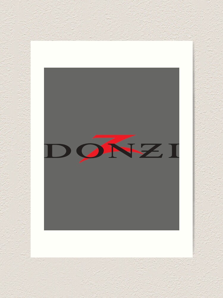 "Donzi Marine Boats Powerboats Logo" Art Print for Sale by XavieraMess ...