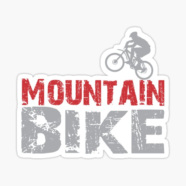 "Mountain Bike Sport extreme" Sticker for Sale by starkes | Redbubble