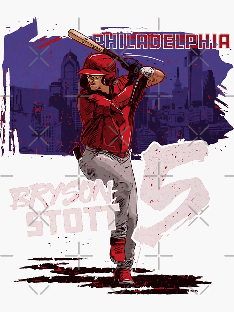 "Bryson Stott State" Sticker for Sale by wardwilliam90 | Redbubble