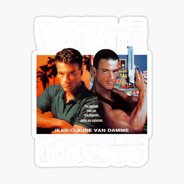 "Doble impacto" Sticker for Sale by dunhamo | Redbubble