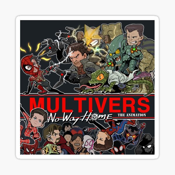 " multiverse" Sticker for Sale by COOLKJS0 | Redbubble