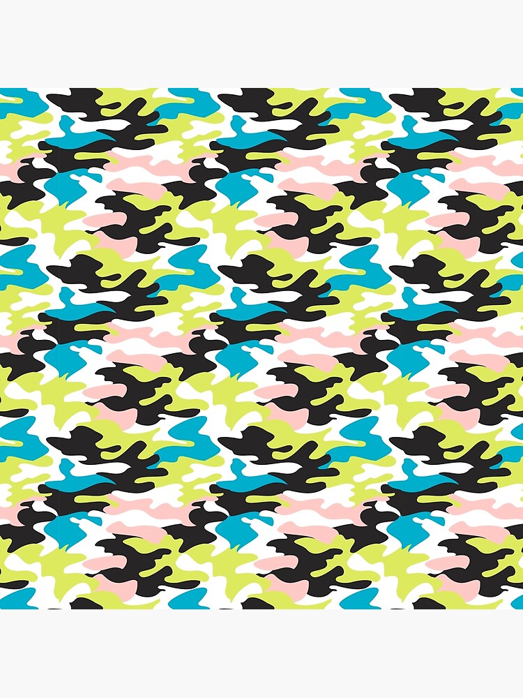 "Multi colour camo patterns" Poster for Sale by Awodhika | Redbubble