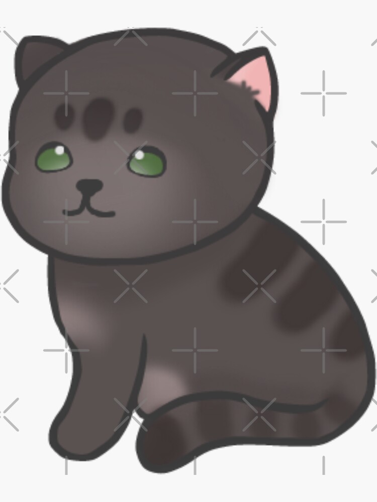"Lil Cat" Sticker for Sale by koodoodles | Redbubble