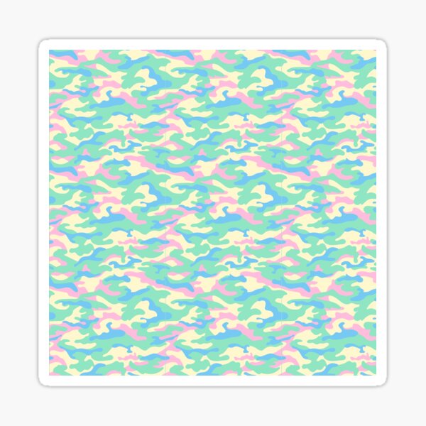 " Multi colour camo patterns" Sticker for Sale by Awodhika | Redbubble
