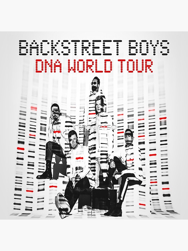 "BACKSTREET BOYS: DNA WORLD TOUR MUSIC SAMIWON" Poster for Sale by ...