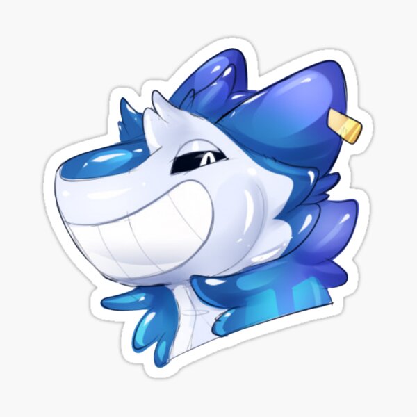 "Squeaky Sergal" Sticker for Sale by OzziesZone | Redbubble