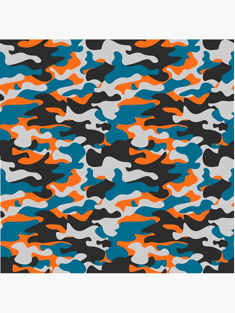 "Multi colour camo patterns" Sticker for Sale by Awodhika | Redbubble