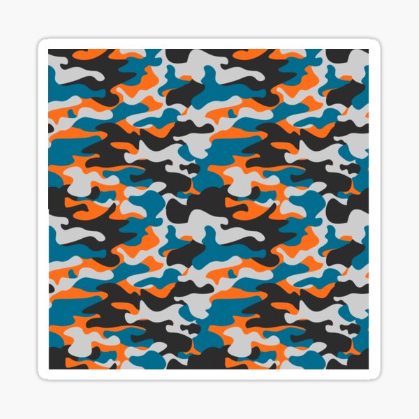 "Multi colour camo patterns" Sticker for Sale by Awodhika | Redbubble