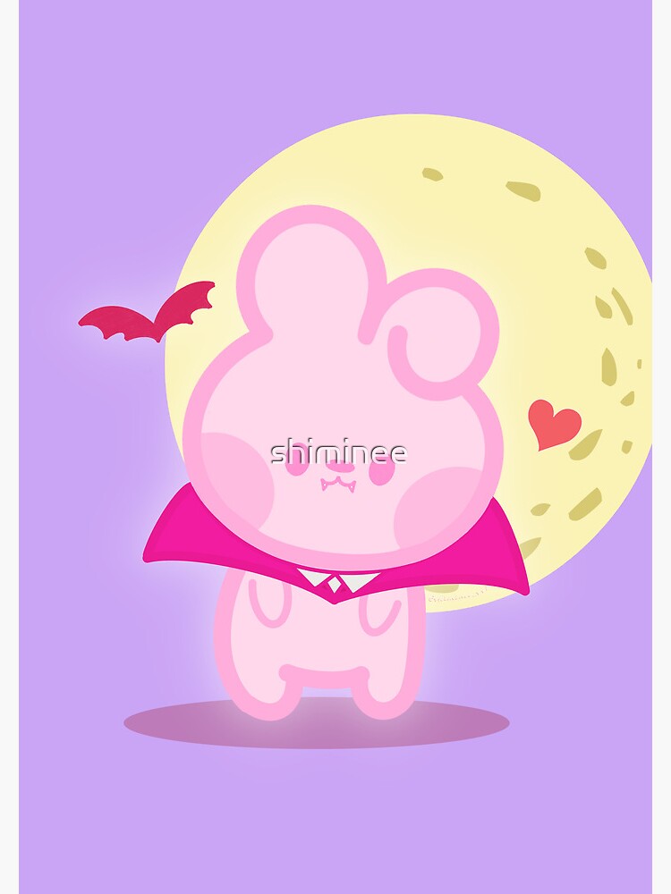 "Cute Kawaii BTS BT21 Character minini Cooky Vampire | Jung kook stan ...