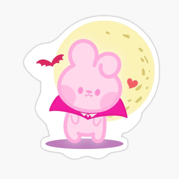 "Cute Kawaii BTS BT21 Character minini Cooky Vampire | Jung kook stan ...