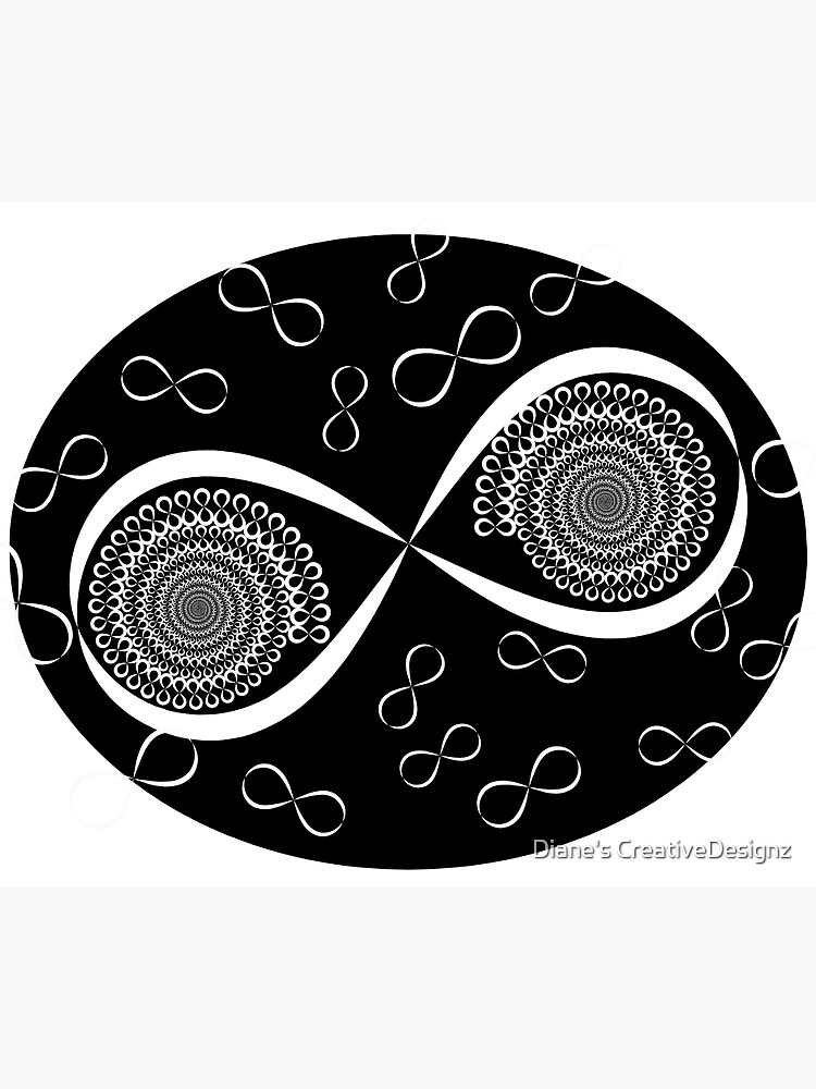 "Infinity Symbol Patterns" Sticker for Sale by dh17 | Redbubble