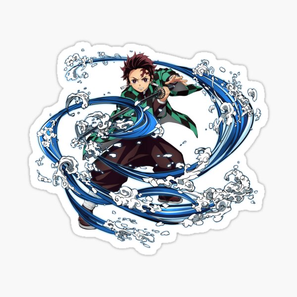 "Tanjiro" Sticker for Sale by Mochi-Pop-Shop | Redbubble