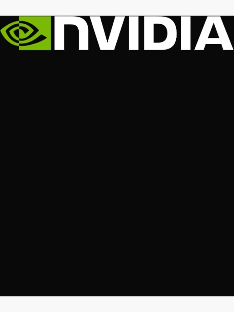 "Nvidia logo Essential " Poster for Sale by CARLSECOLAJR | Redbubble
