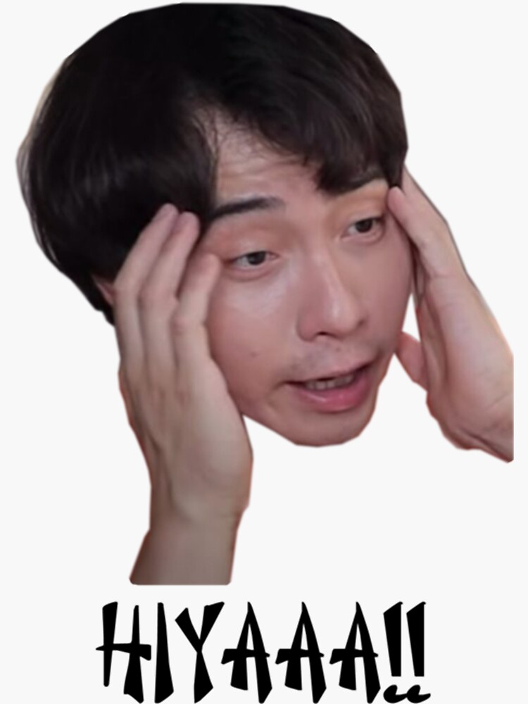 "Uncle Roger Hiyaaa Reaction " Sticker for Sale by PhiloMoran2 | Redbubble