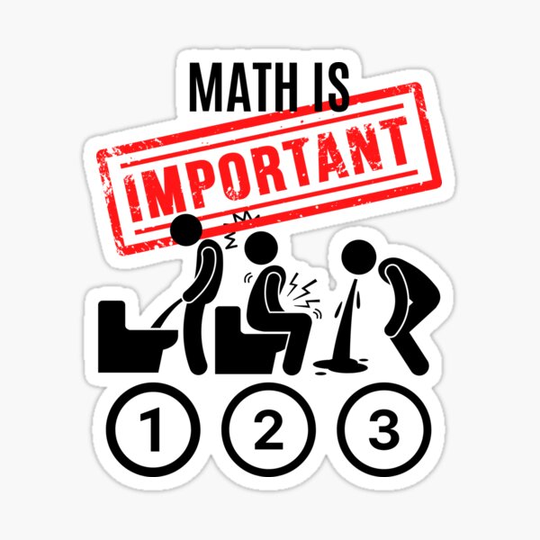 "Math Genius" Sticker for Sale by SwejdDesign | Redbubble