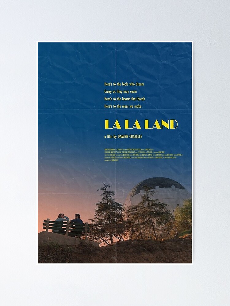 "Lala Land Poster" Poster for Sale by ronaldj-enkins | Redbubble