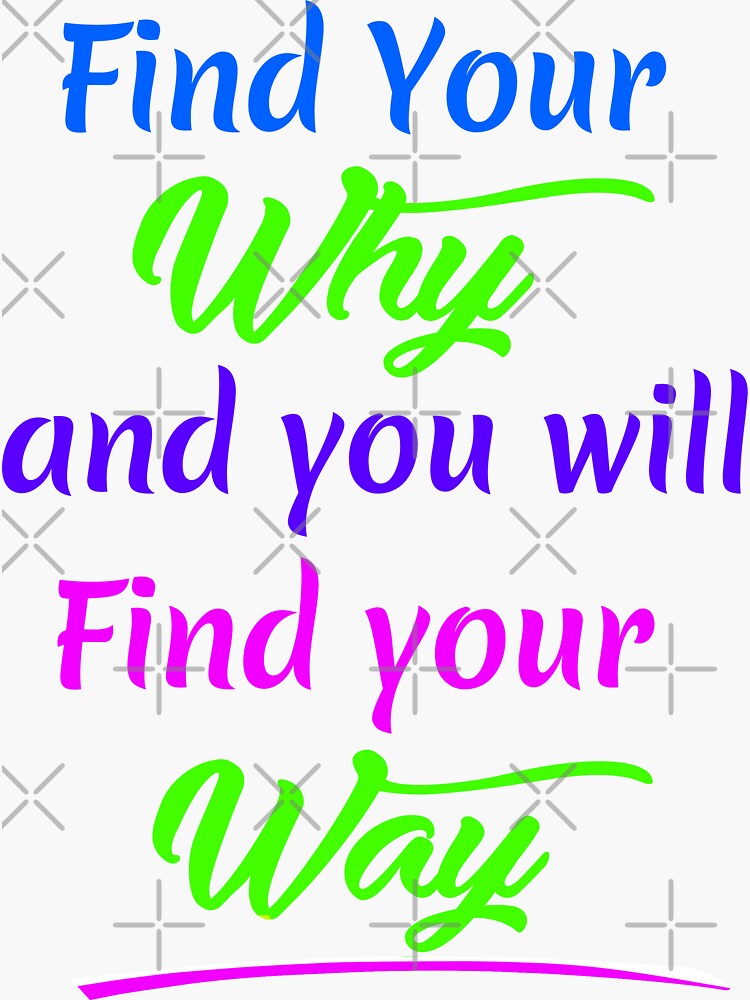 "Find your Way" Sticker for Sale by asillustrator | Redbubble