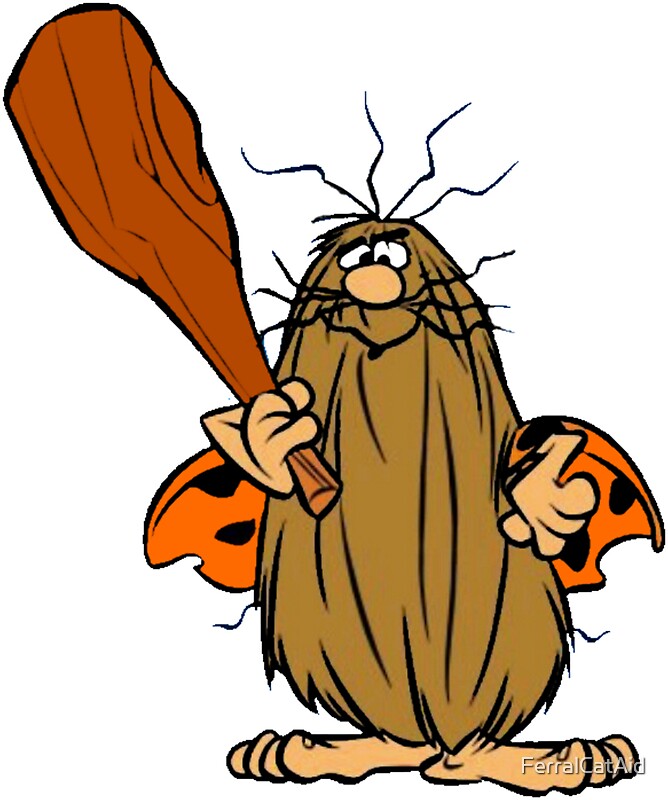 Captain Caveman: Stickers | Redbubble