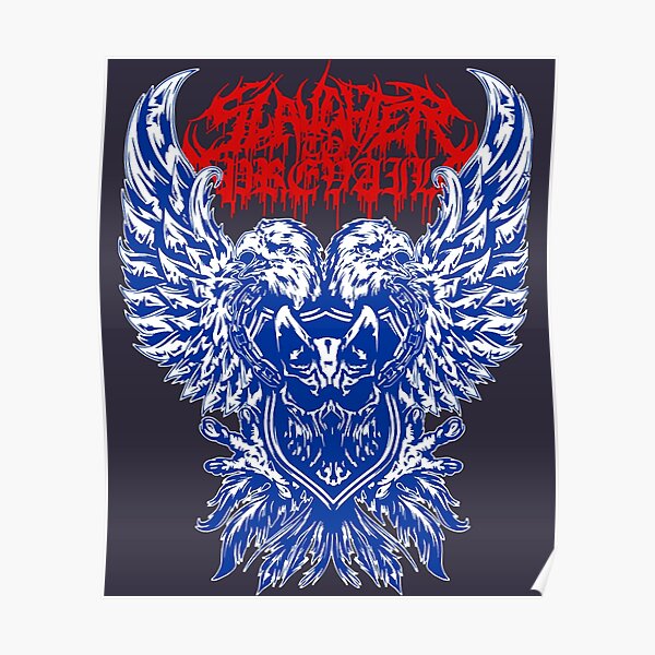 "Nice Keepsake Slaughter To Prevail Gifts Movie Fan" Poster for Sale by ...