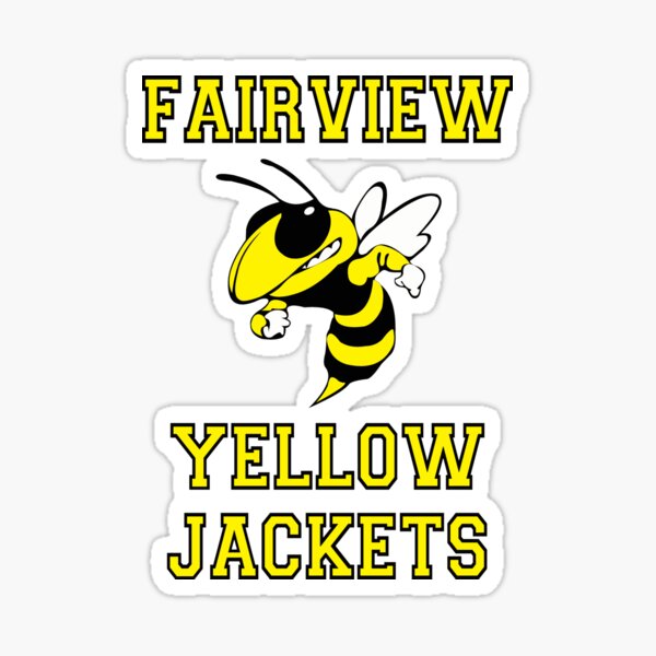 "Fairview Yellow Jacket 2017 - 1" Sticker for Sale by theaveragejoe ...