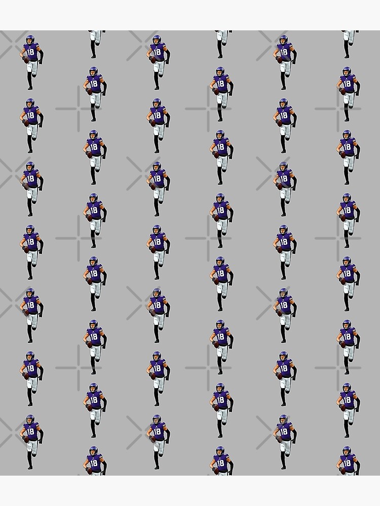 Justin Jefferson #18 In Action Backpack, Justin Jefferson Football ...