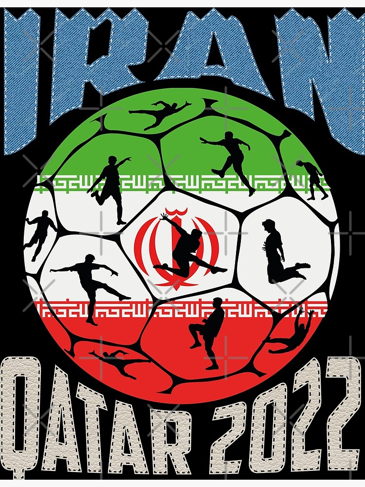 "IRAN World Cup QATAR 2022" Poster for Sale by greatatlas | Redbubble
