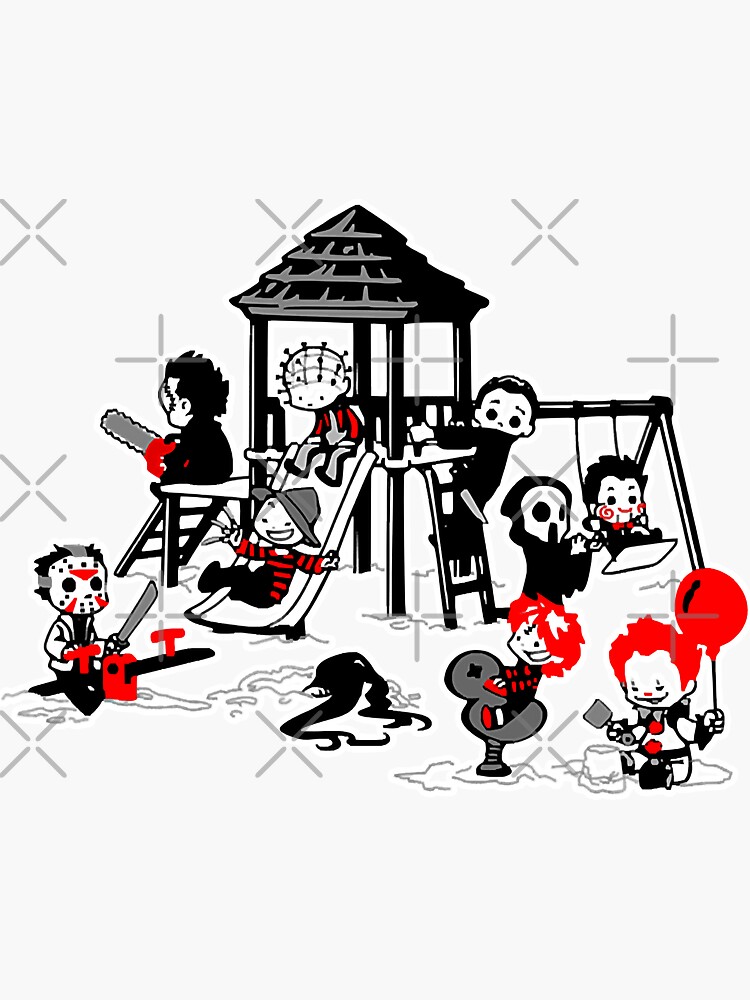 "Festivity In Everyone'S Subconscious Horror Playground Children In ...