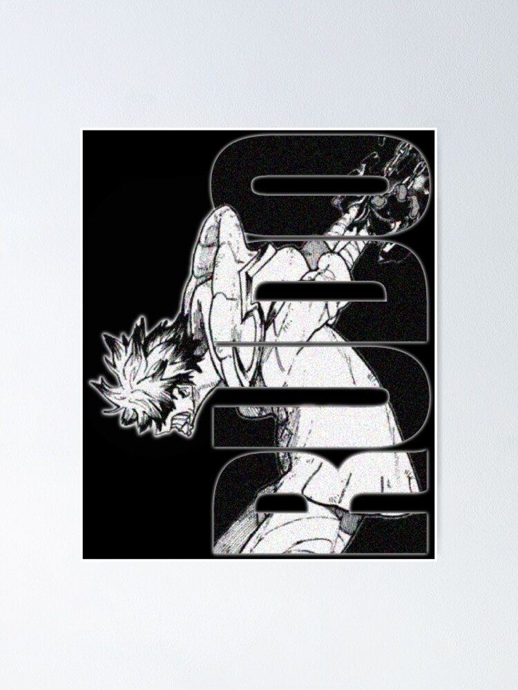 "Rudo Gachiakuta" Poster for Sale by ShapeAI | Redbubble