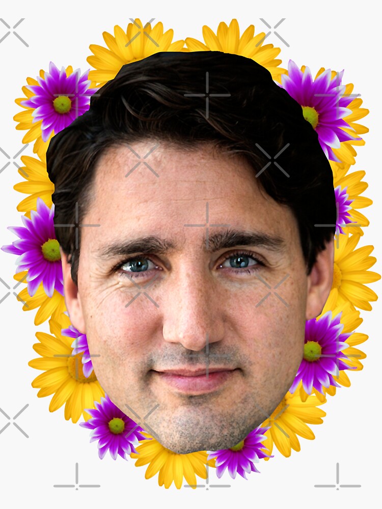 "Vintage Retro Justin Politicians Trudeau Gift For Everyone" Sticker ...