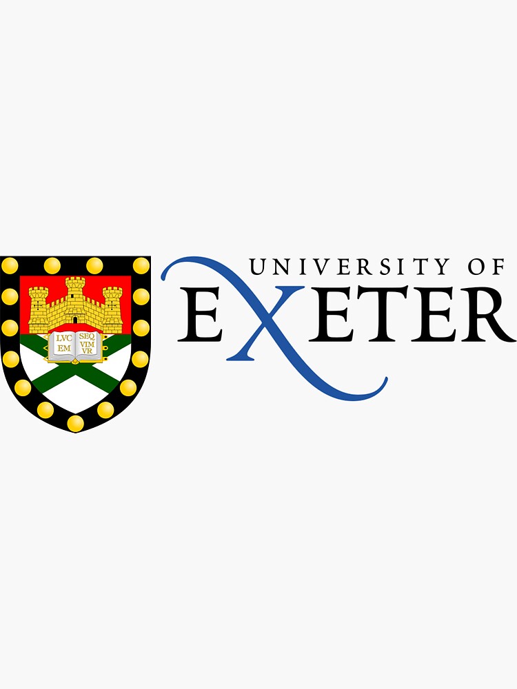 "University of Exeter Student" Sticker for Sale by Darazshop | Redbubble